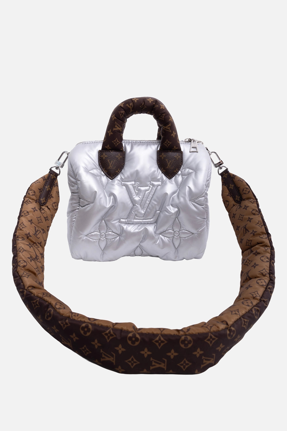 Women's Speedy Bandoulière 25 in Silver | Pre-owned Louis Vuitton